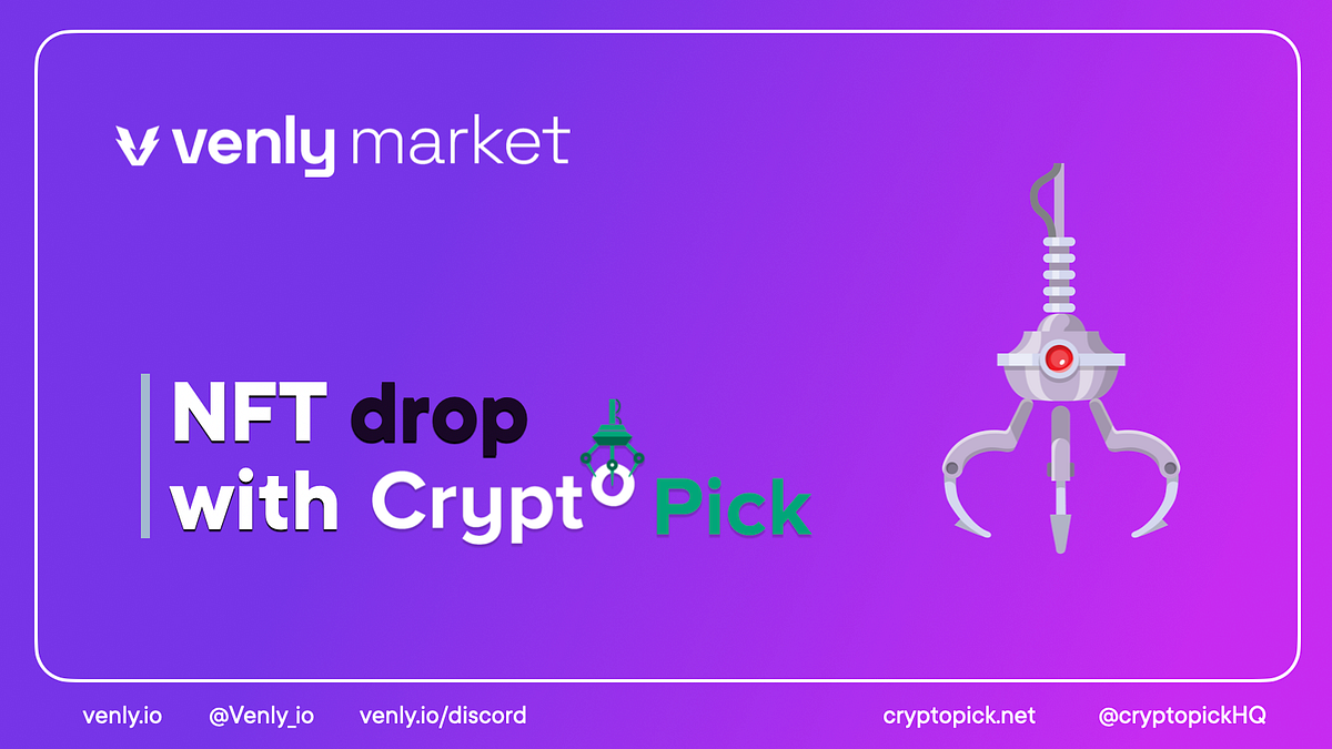 Venly & CryptoPick NFT Drop🪂. We couldn’t be more excited to… | by ...