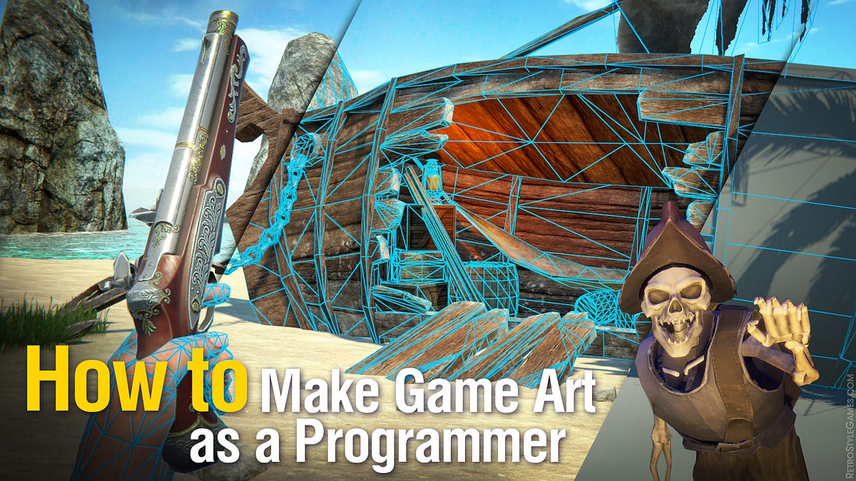HOW TO MAKE GAME ART AS A PROGRAMMER | by RetroStyle Games | Medium