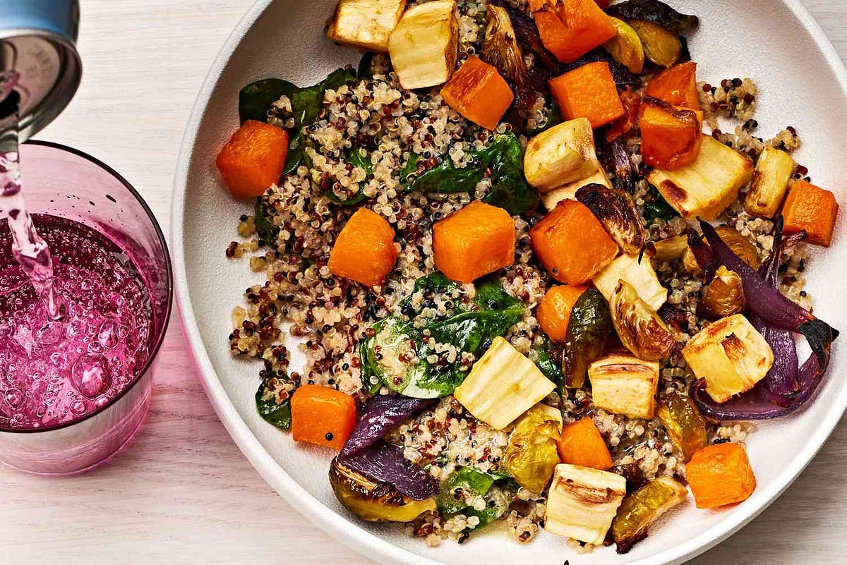 Fueling Your Evening with Nutrient-Rich Delights: Roasted Root Veggie ...