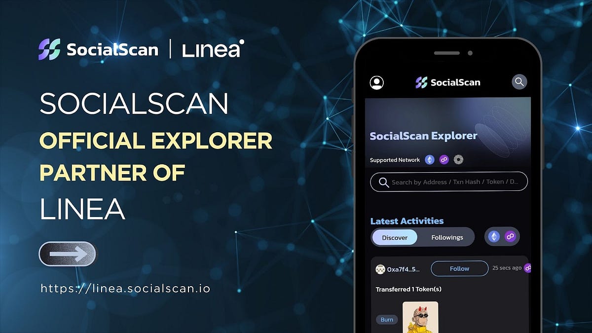 SocialScan Partners with Linea to Lunch Next-Gen Blockchain Explorer | by Hemera | Medium