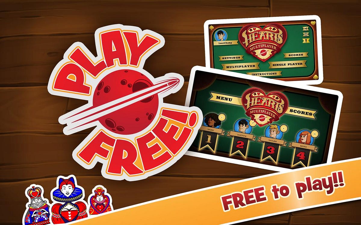 Hearts Online Multiplayer | by boardlive | Medium