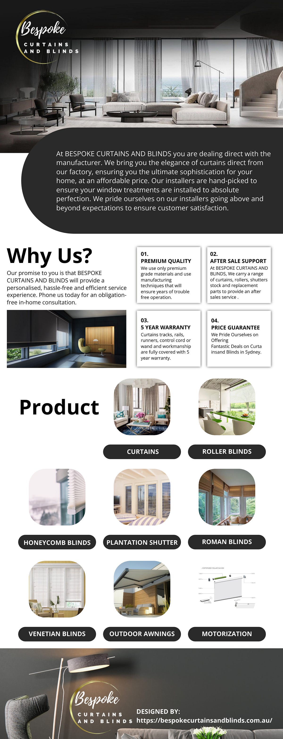 Bespoke Curtains and Blinds - Wanderlust - Medium