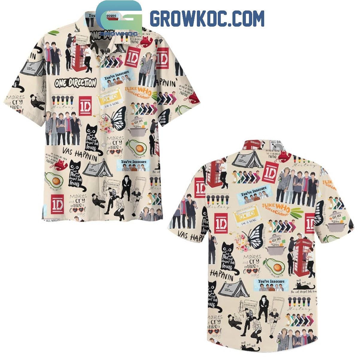 One Direction You’re Insecure Fan Hawaiian Shirt | by Growkocstore ...