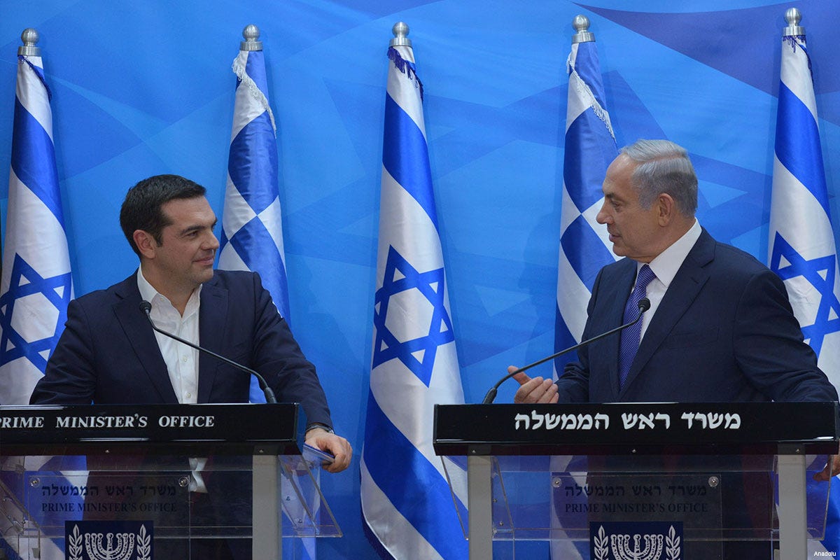 Syriza’s U-turn on Israel is now complete | by Keith Parkins | Light on ...