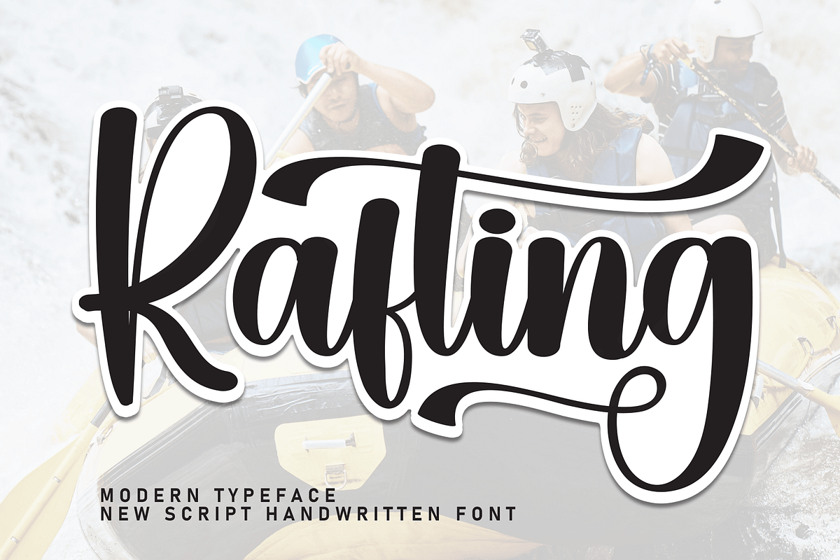 Rafting Font - Sophiasovereign - Medium