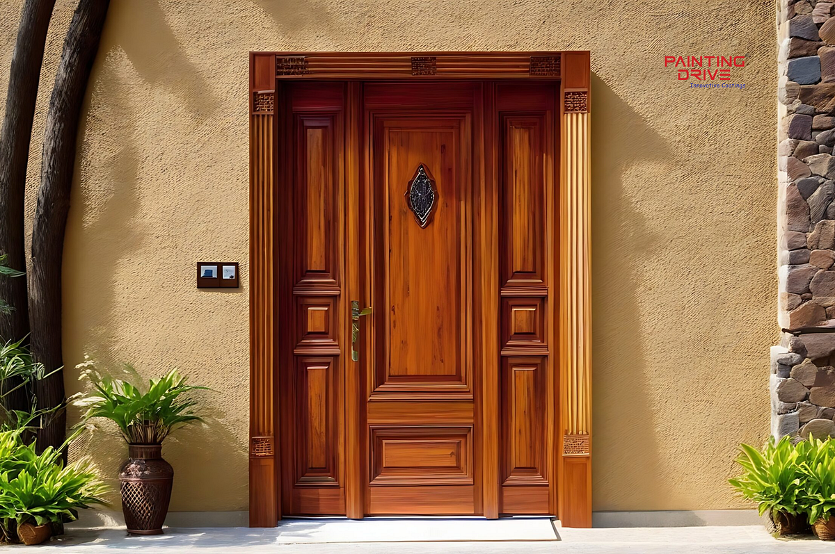 Door Finishes & Wooden Door Designs For This Joyful Season! | by ...