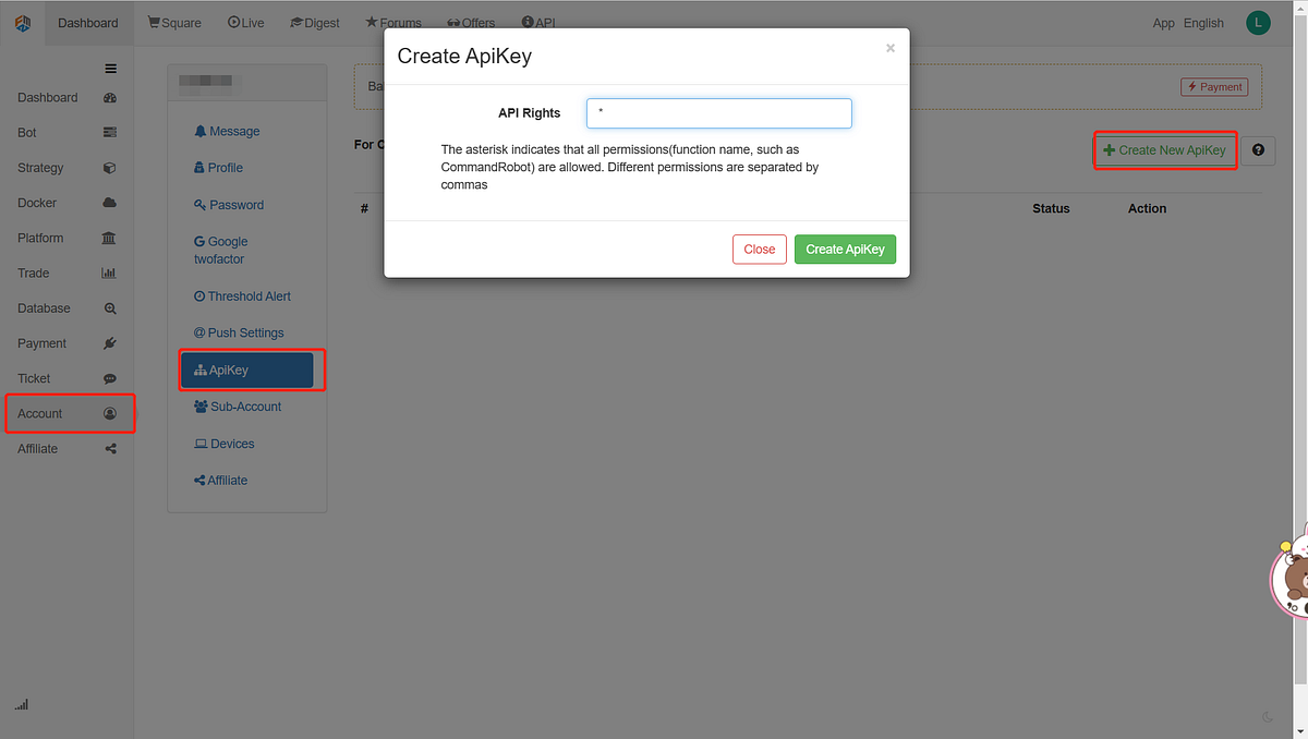 Oak Teaches You To Use Js To Interface With Fmz Extended Api By Fmzquant Medium