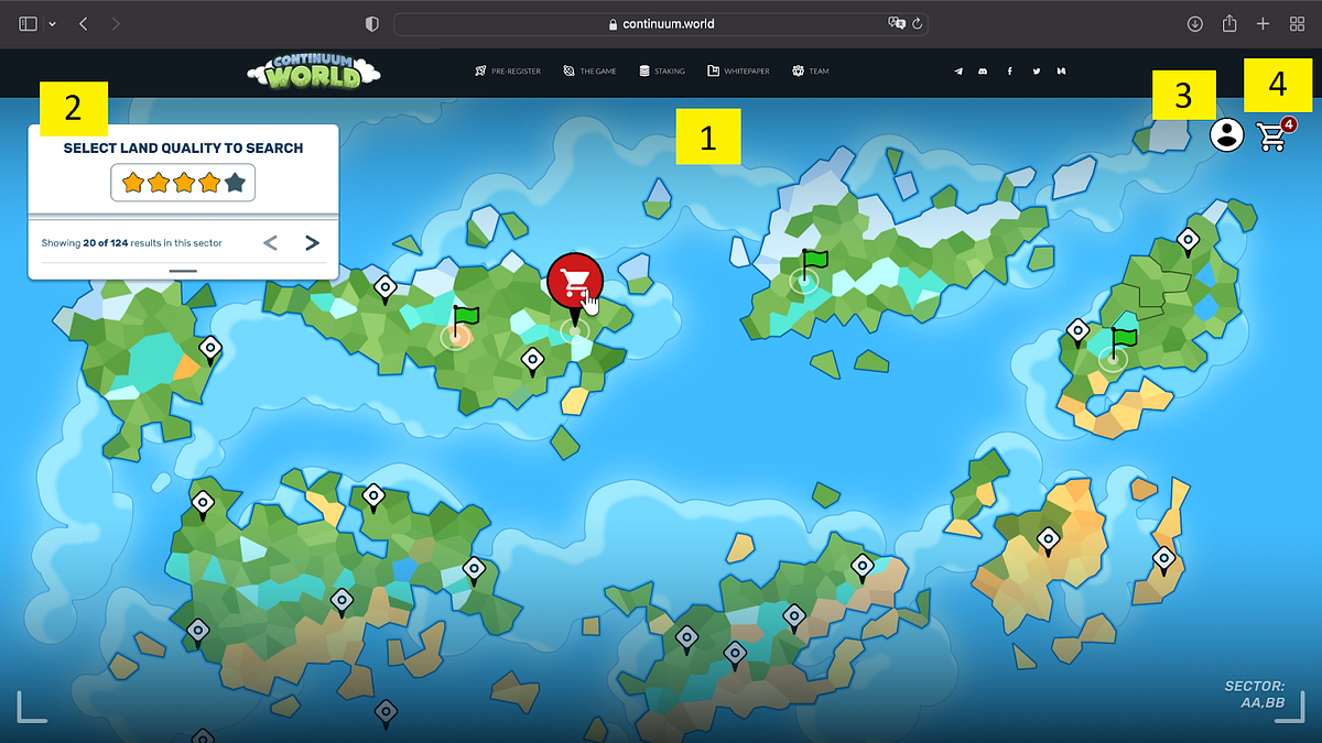 How to buy Continuum World LAND. How is everything going, future… | by ...