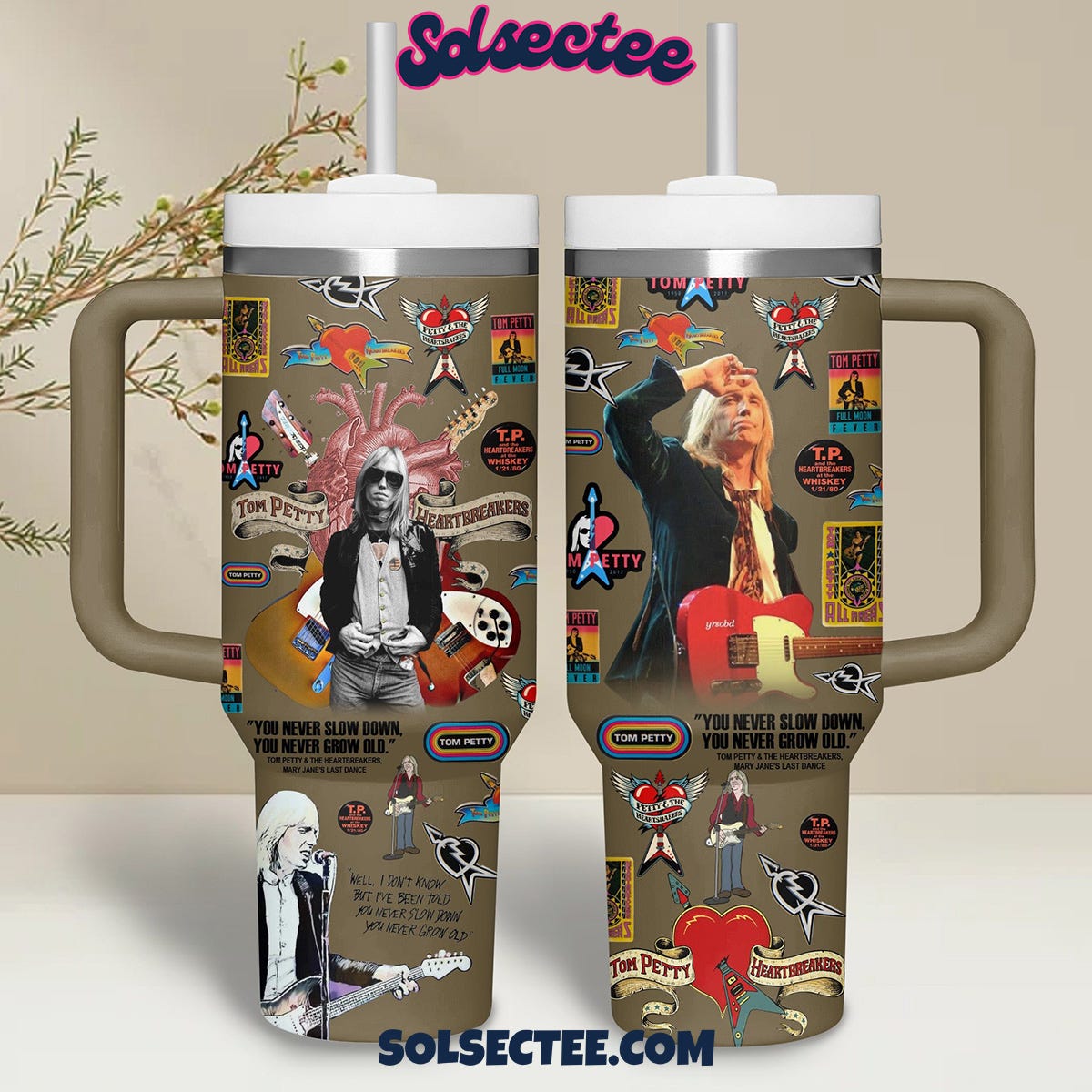 Tom Petty Heartbreakers You Never Slow Down You Never Grow Old 40oz ...