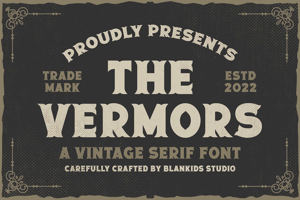 Vermors Font - Datadreamer - Medium