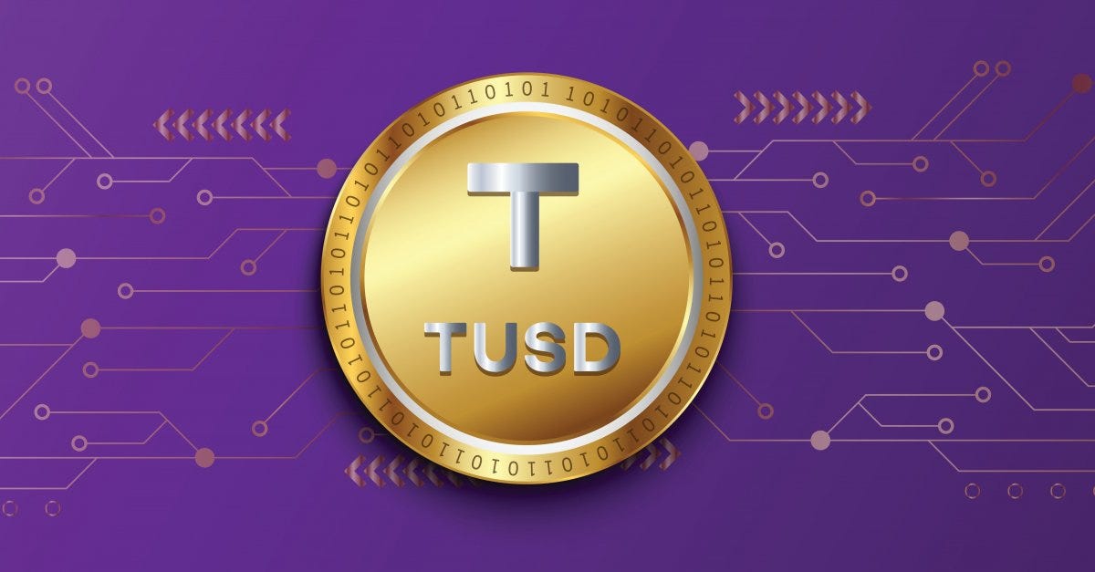 All About TUSD: Stablecoin Scoop. Learn more about the first of its kind… | by Concave | Crypto ...