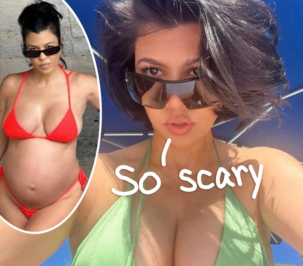 Kourtney Kardashian Reveals An Extra Ultrasound ‘Saved’ Her Unborn Baby ...