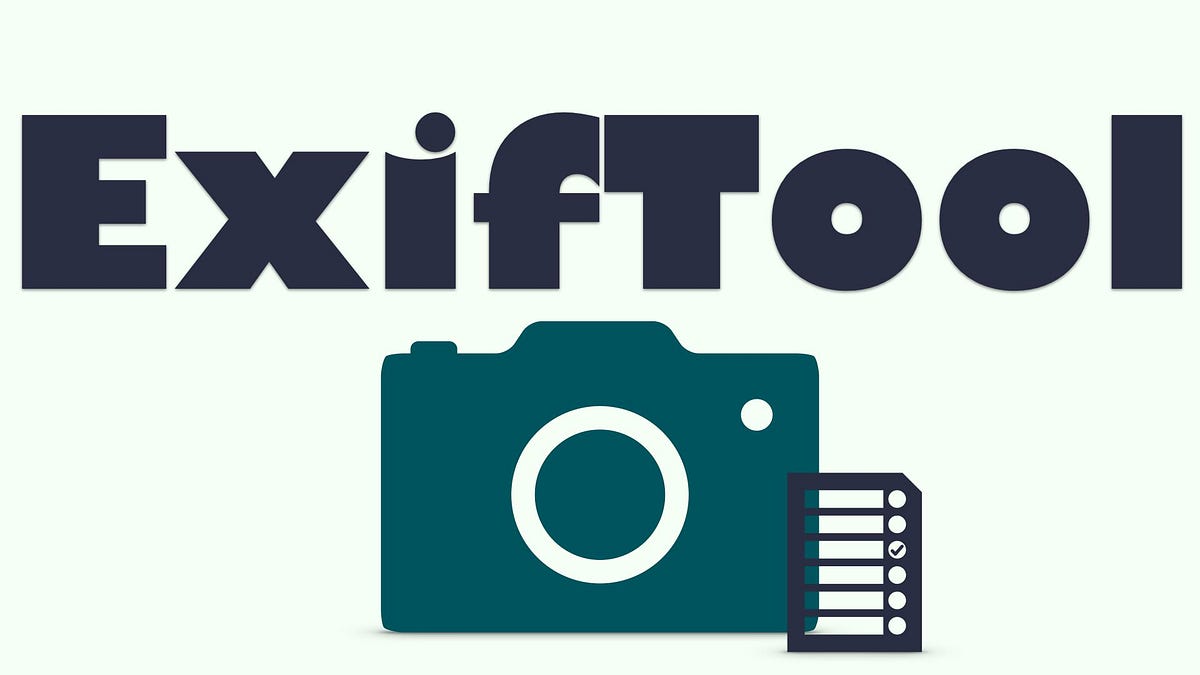 Exiftool A Powerful Command Line Tool For Manipulating Metadata By Amal Tom Parakkaden Medium