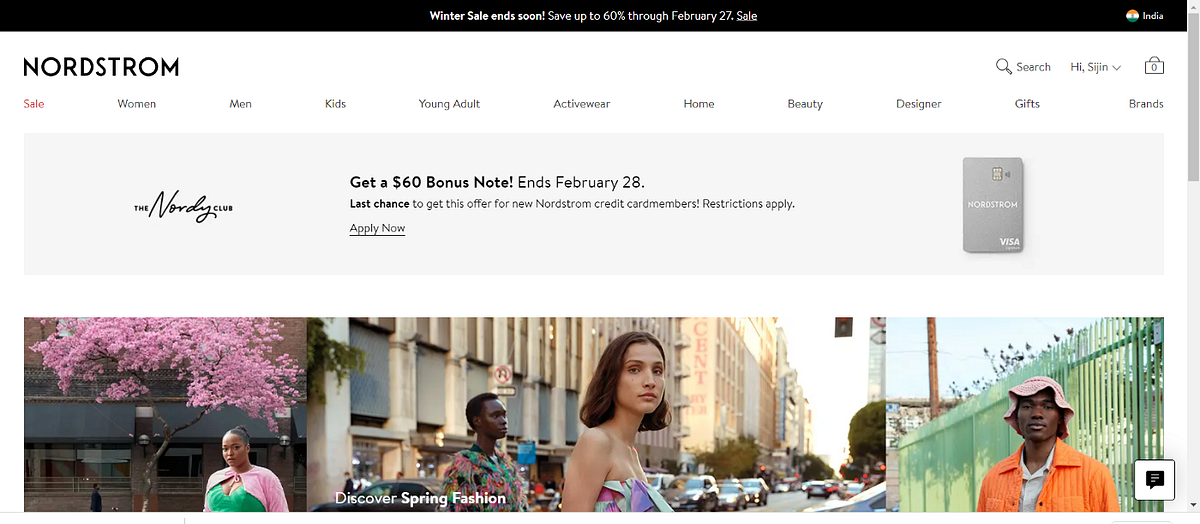A TRANSFORMATION INTO THE NORDSTROM | by Ronakdodeja | Medium