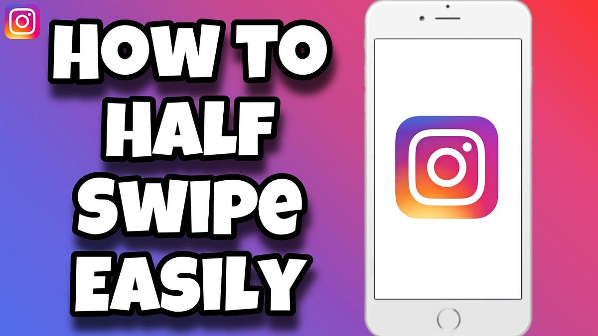 how to half swipe on instagram | by Anas | Aug, 2024 | Medium