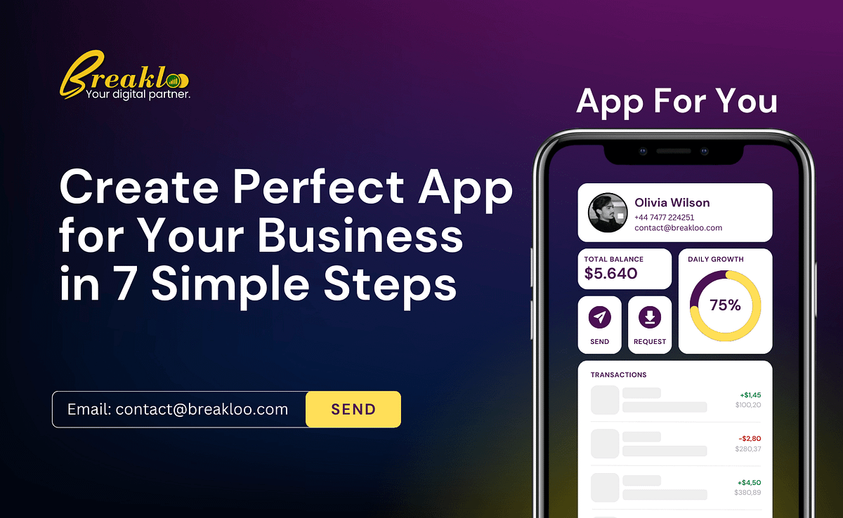 Create Perfect App for Your Business in 7 Simple Steps | I Need Website ...