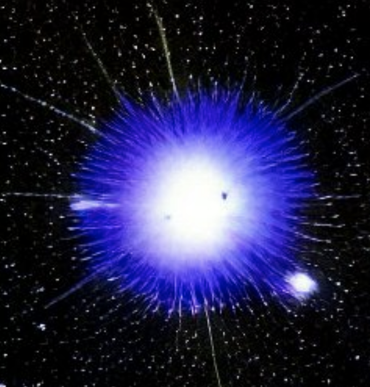 Cooling White Dwarf Star