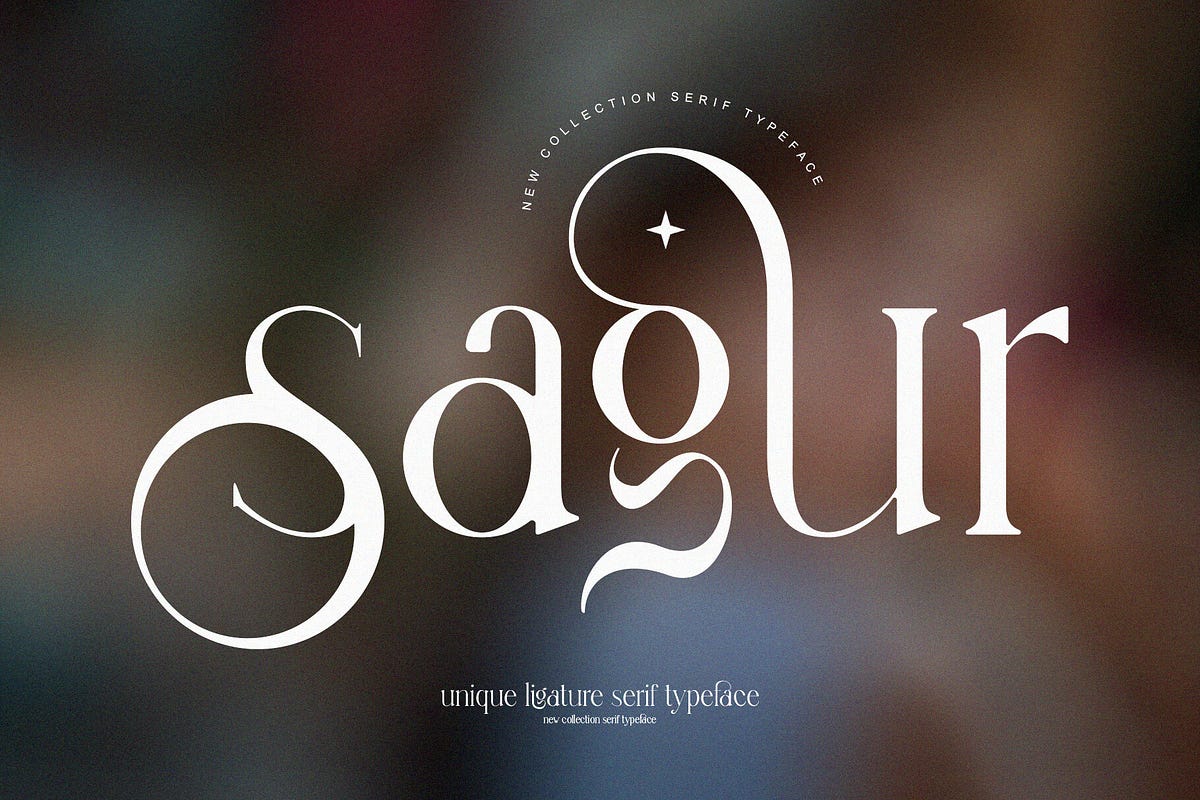 Sagur Font - Mindmason - Medium