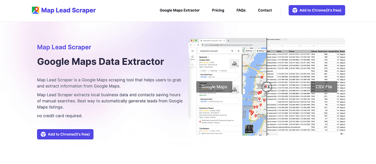 How to Scrape Google Maps Data for Free | by Mapleadscraper | Medium