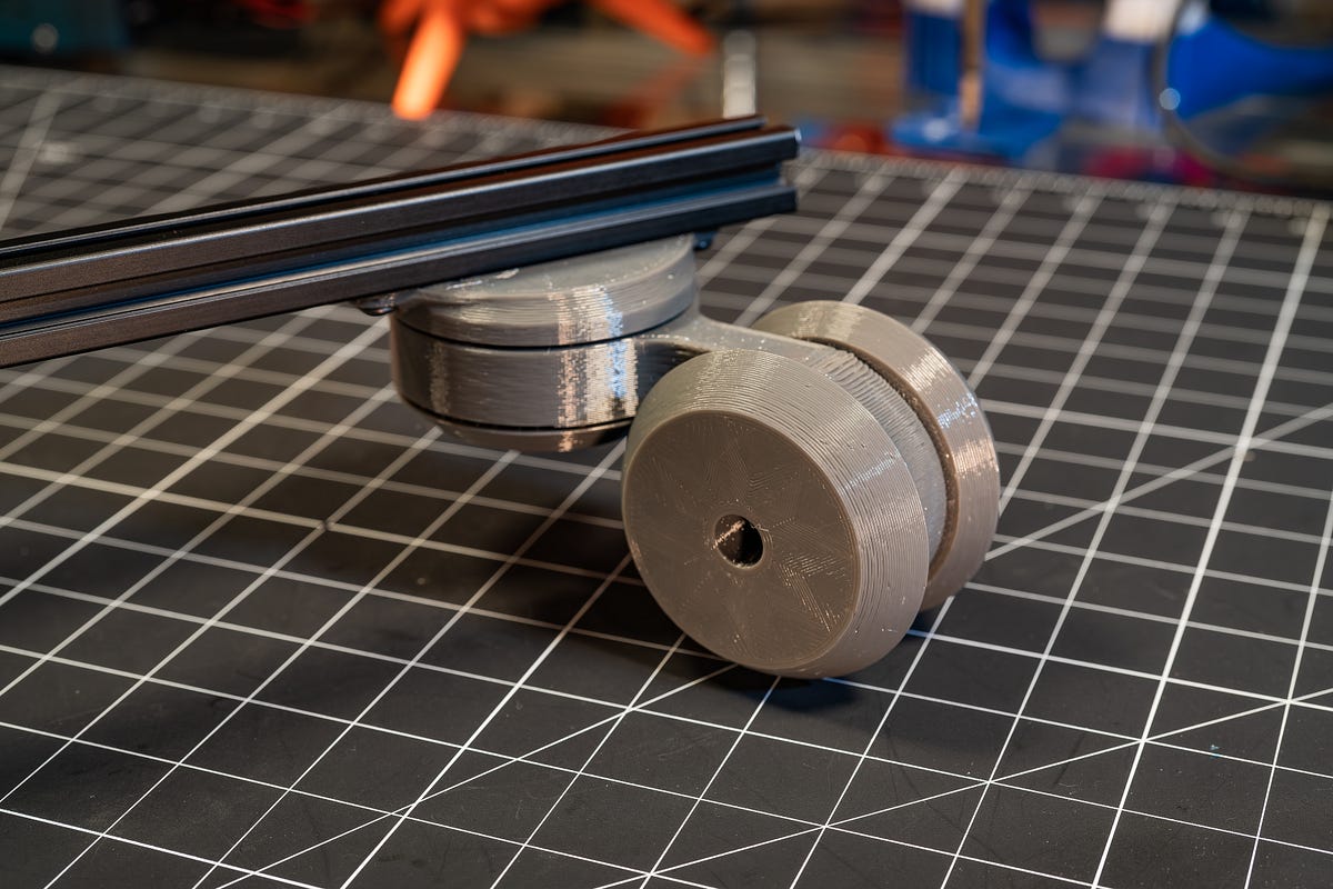 DIY Caster Wheel Design and Build | by BubsBuilds | Medium