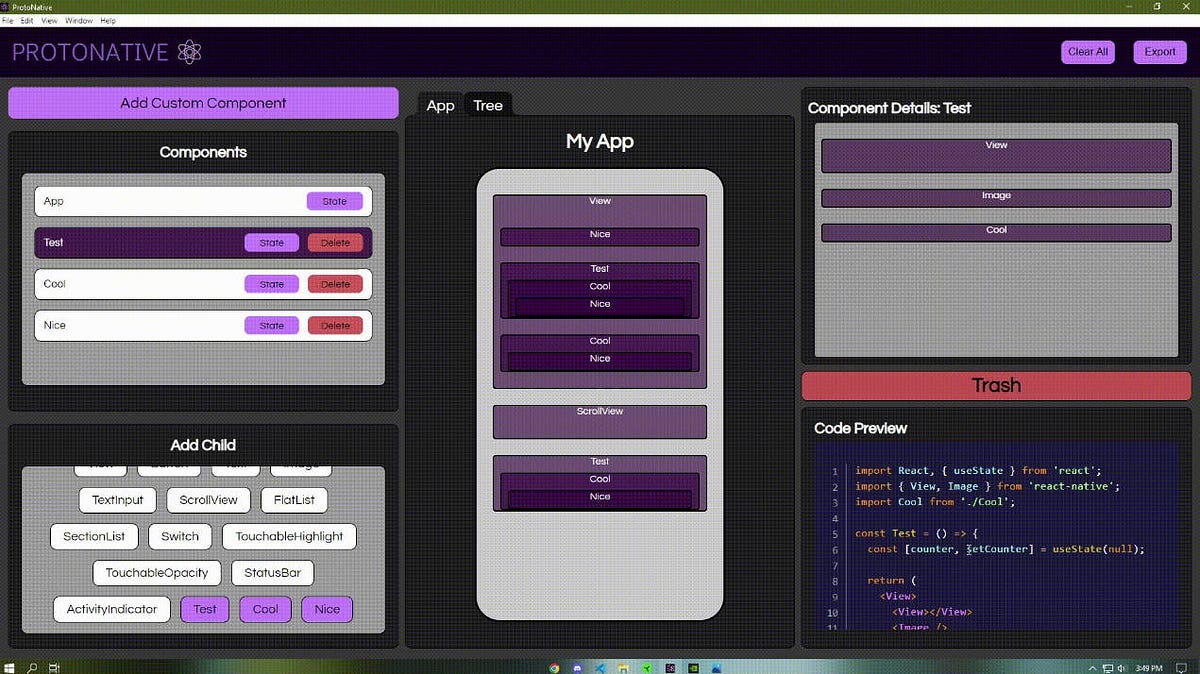 A React Native Prototyping Tool For Developers By Roniee Medium 3917