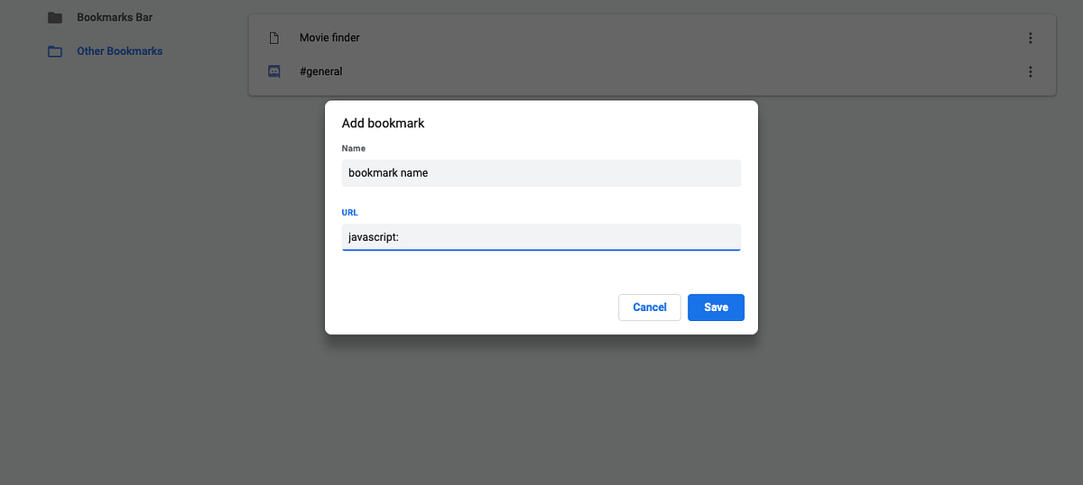 Using Bookmarklets To Watch Any Film You Want By Bodger Medium