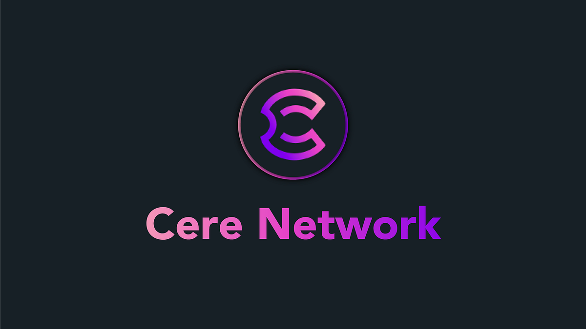 Cere Network (CERE) คืออะไร - Pipop Rungrojwongsiri - Medium