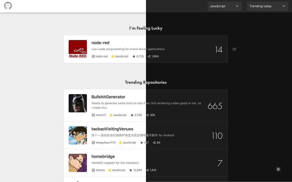 Adding Dark Mode To Your React App With Emotion Css In Js By Hu Chen