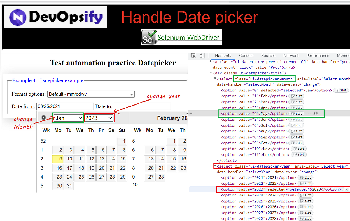 Toturial: Cách chọn Date từ Datepicker trong Selenium Webdriver | by Huy Ngo | Medium