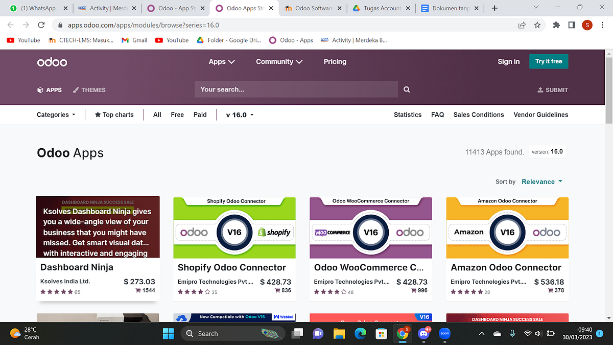 Modul Accounting pada odoo. Instalasi Modul Ekstra | by Syahrul ramadhan | Medium