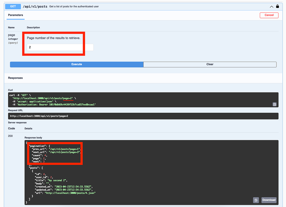 API Pagination with Pagy. If you don’t paginate GET LIST data in… | by ...