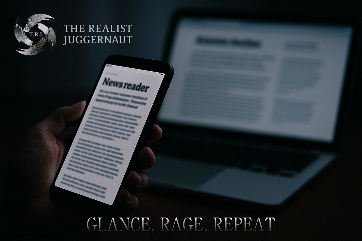 GLANCE, RAGE, REPEAT. The Crisis of Skim Reading in a Culture… | by ...
