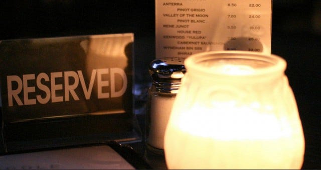 Would You Pay for a Restaurant Reservation? | by Mike Dang | The ...