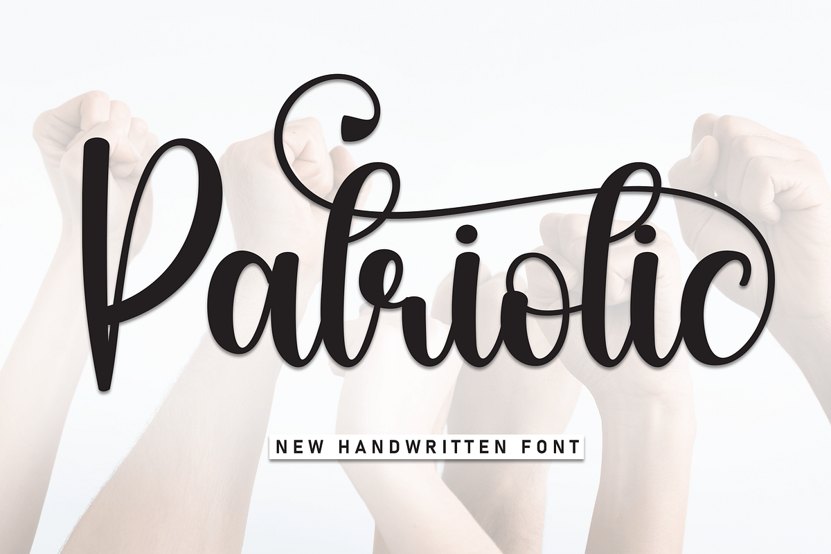 Patriotic Font - Fontmaven - Medium