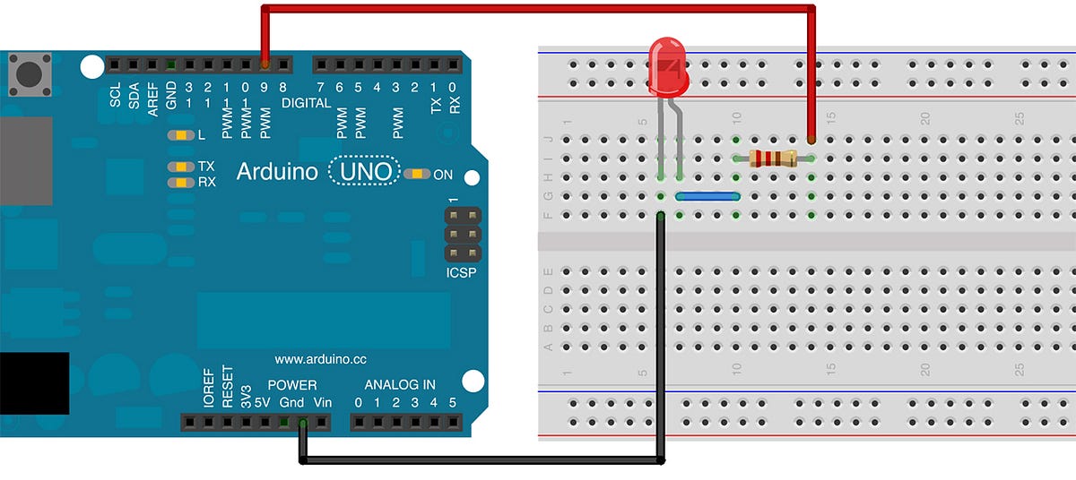 Seri Belajar Arduino: Blinking LED (Mengedipkan LED) | by klmpk001 | Medium