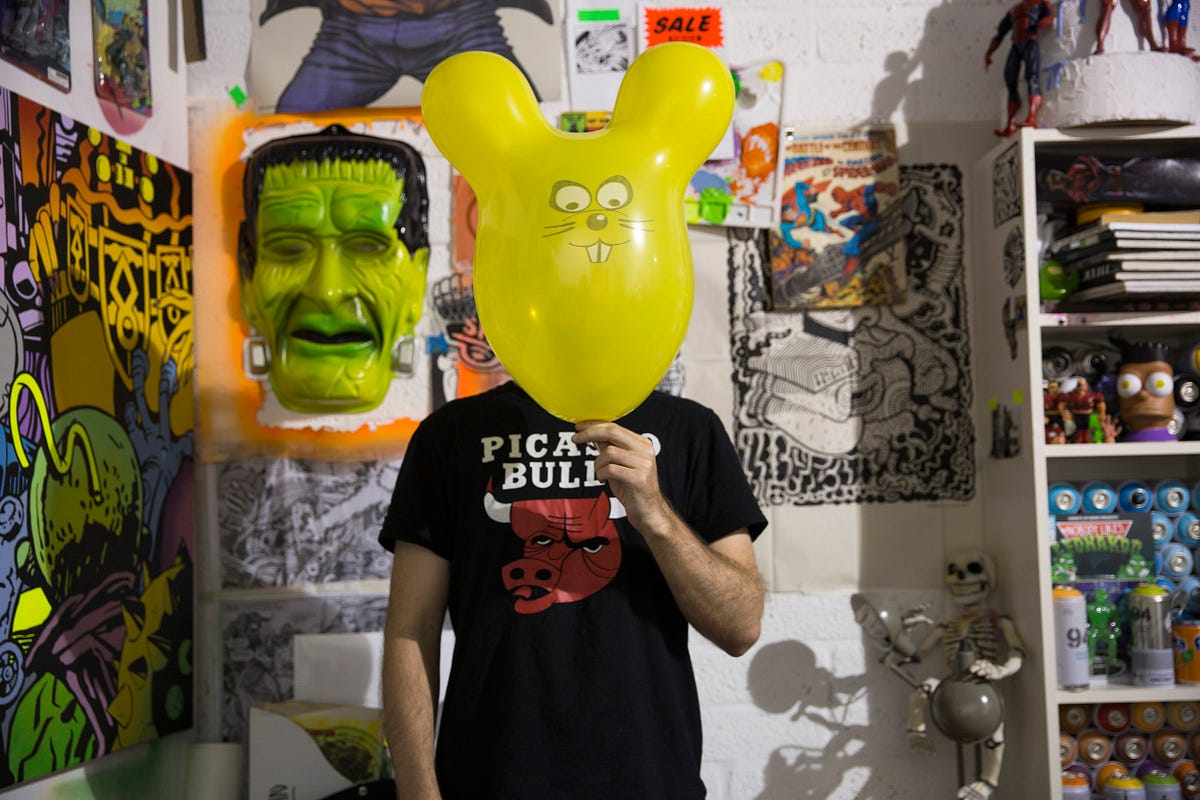 RichT. Bristol-based graffiti artist RichT has… | by Emma Luczyn | Medium
