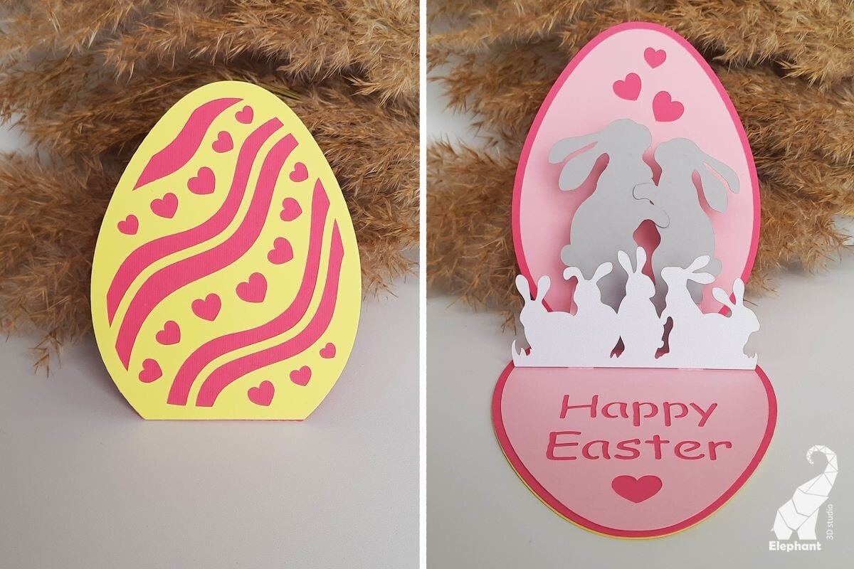 3D Pop Up Card Easter Egg | by Dariakol | Medium