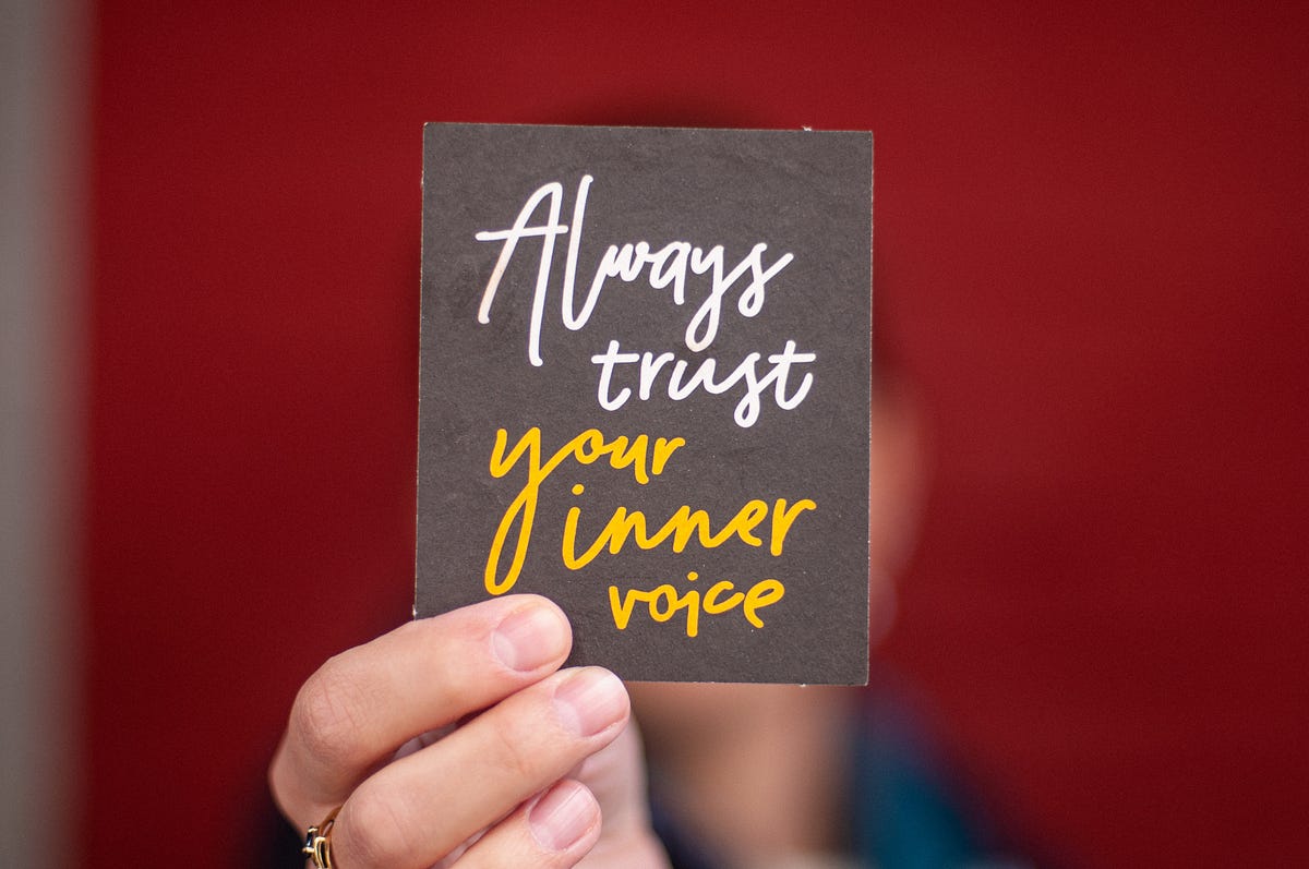 The Voice Inside of Us Isn’t Always Good | by Clara | Jul, 2023 ...