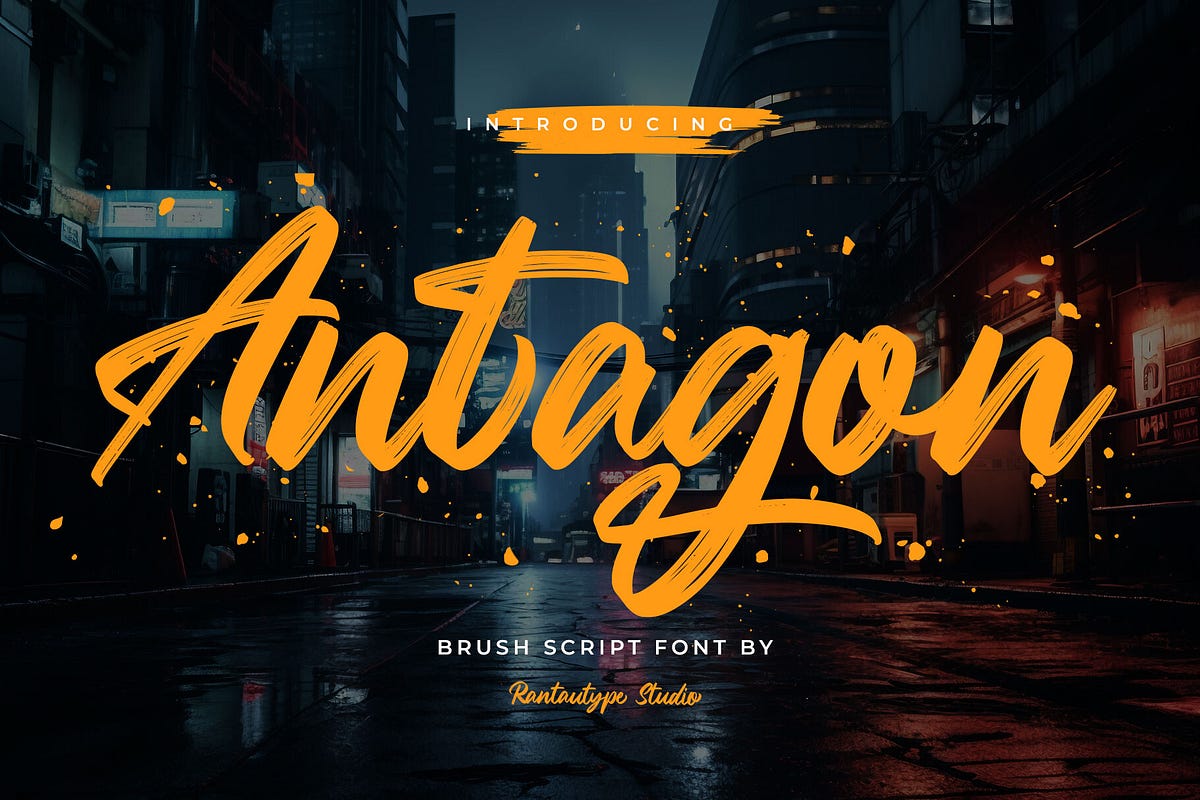 Antagon Font - Holohaven - Medium