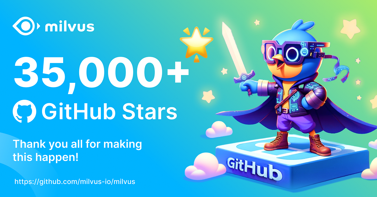 Our Journey to 35K+ GitHub Stars: The Real Story of Building Milvus from Scratch | by Milvus ...