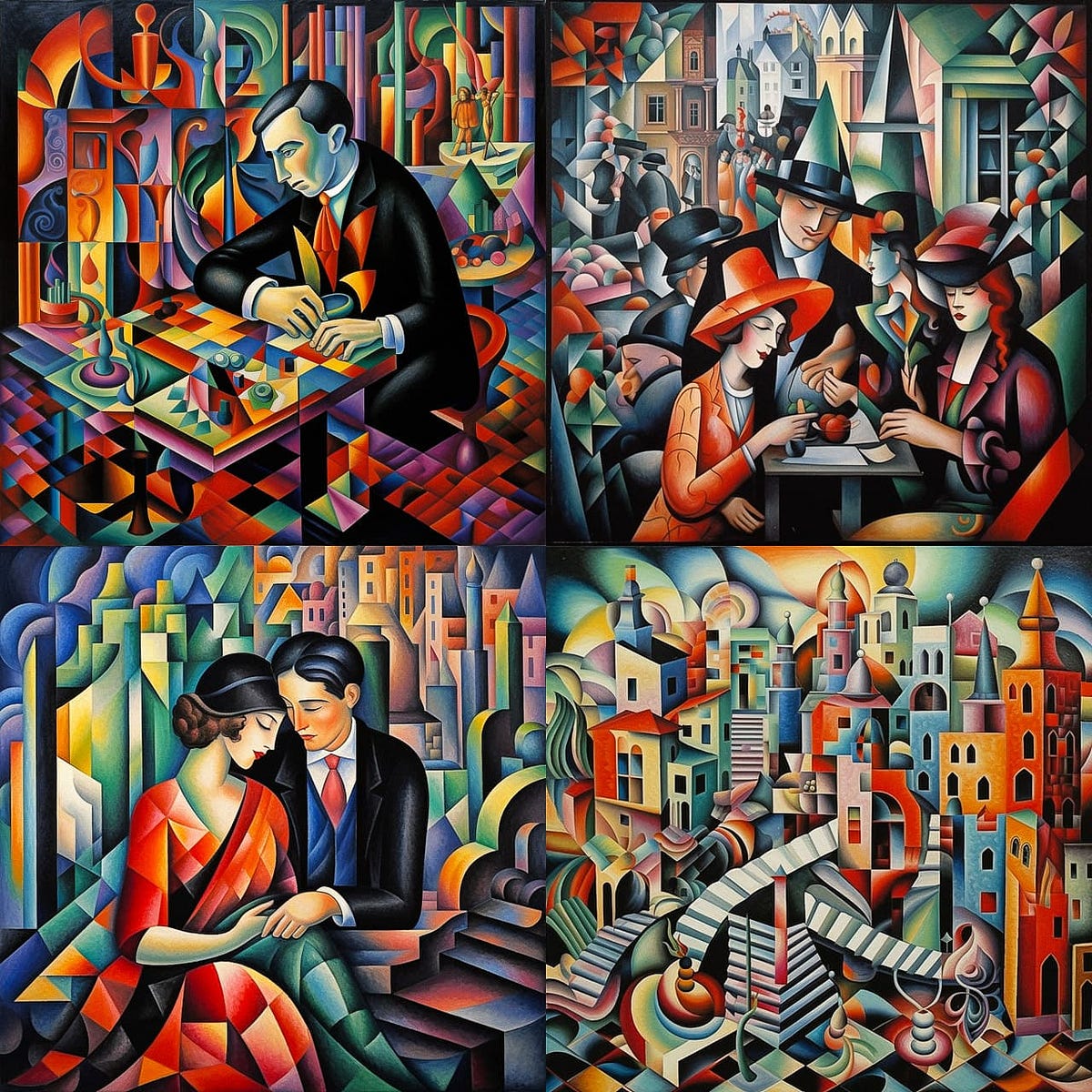 Dive into the geometric brilliance of Cubism with #JeanMetzinger’s ...