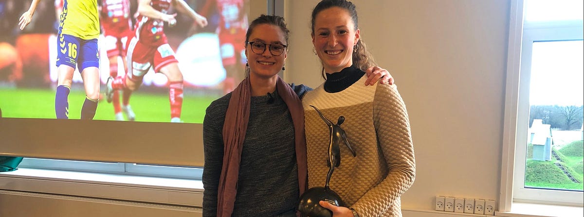 Nicoline named the Gjensidige Liga Player of the Year | by ignite | ignite talent | Medium