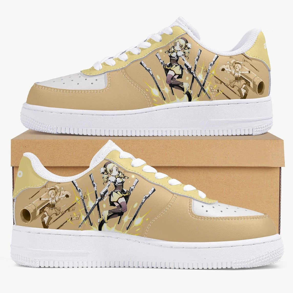 Madoka Magica Mami Air Force 1 Anime Shoes | by PodAnime | Dec, 2023 ...