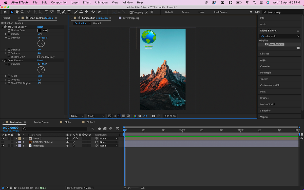 Mastering Basic Animation with Effects and Presets in Adobe After Effects. | by Gayatri Gaikwad ...