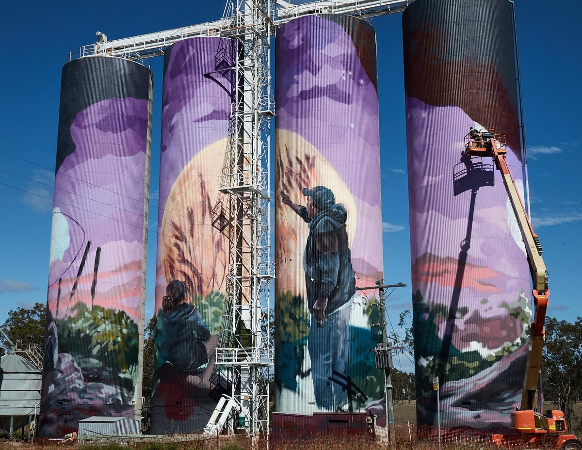 Monto Street Art Map — Queensland’s Rural Art Gem | by splatrs ...