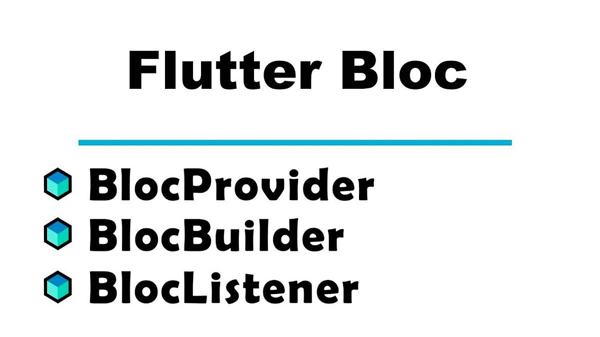 Flutter: BlocBuilder vs BlocConsumer vs BlocListener | by Gaurav Swarankar | Medium