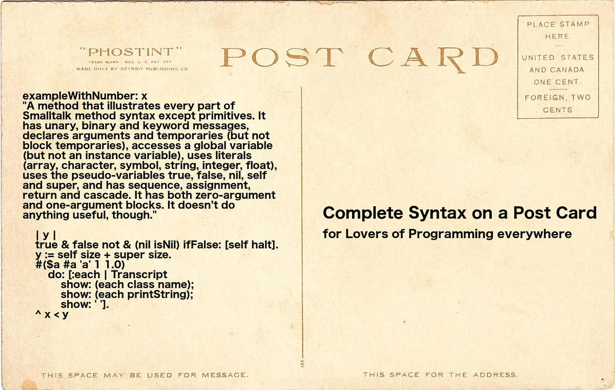 How does Python compare with Smalltalk? | by Richard Kenneth Eng | Level Up Coding