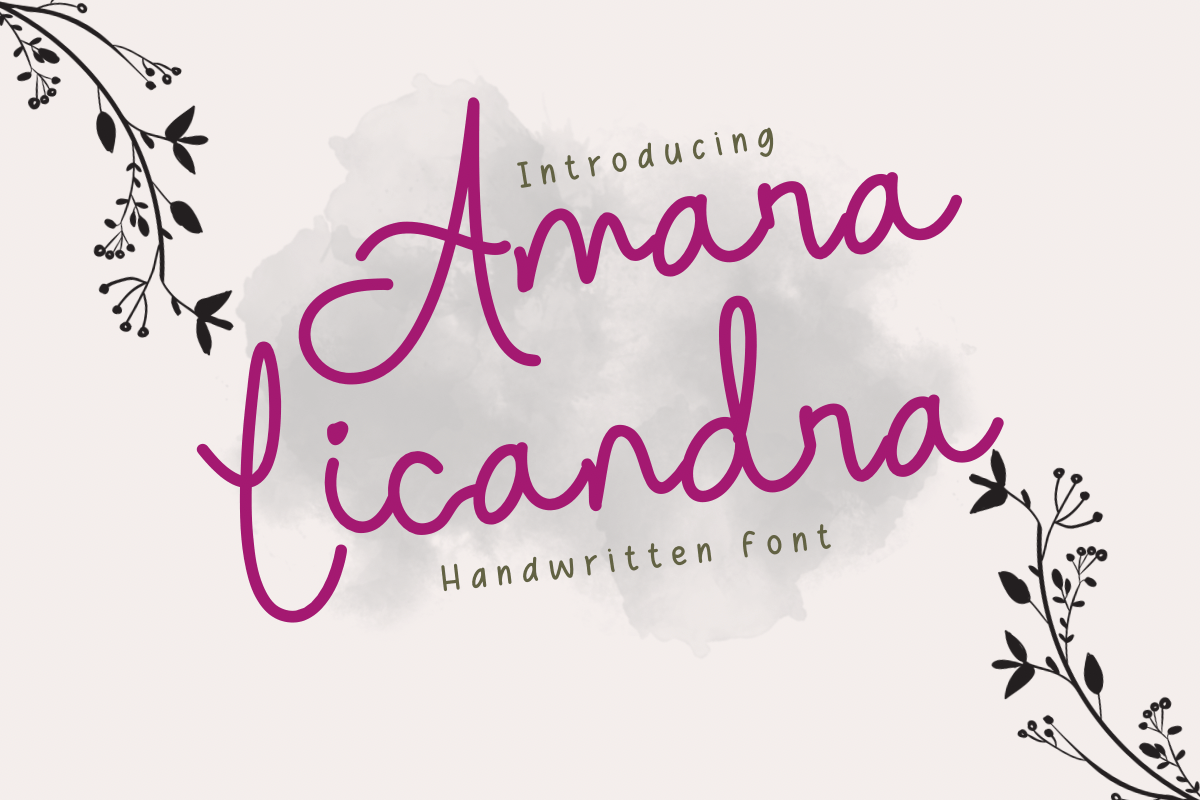 Amara Licandra Script Font | by Emmaethereal | Apr, 2024 | Medium