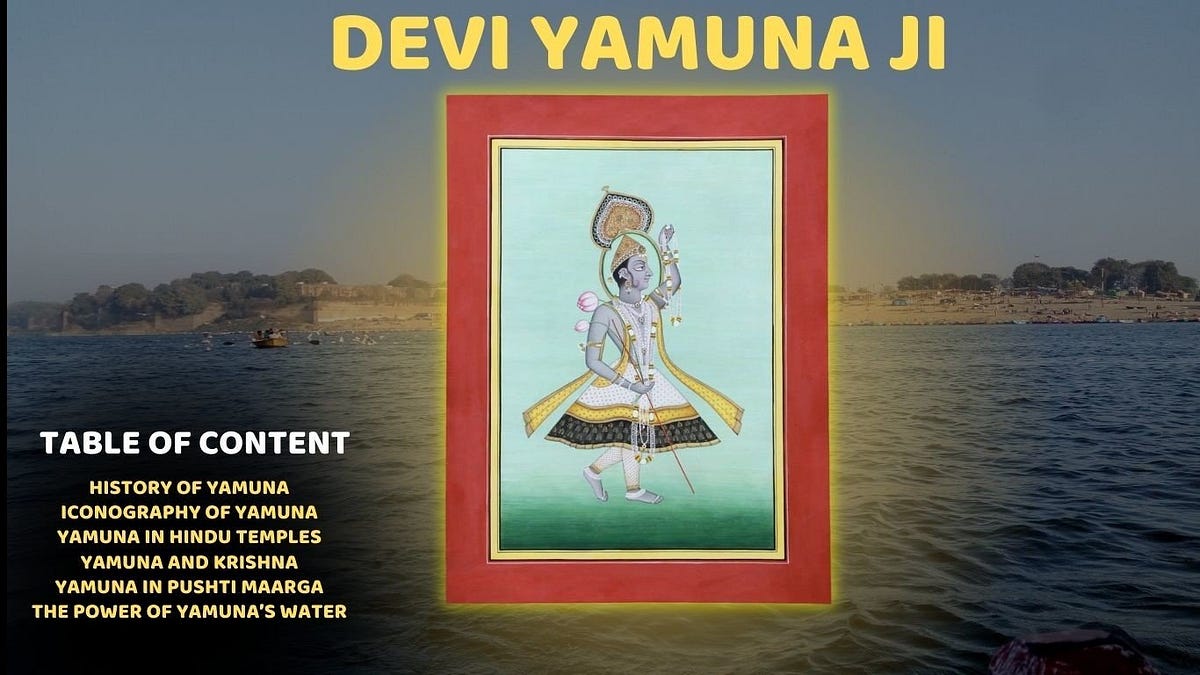 Yamuna : The Second Divine River, An Unparalleled Goddess | by Exotic India | Medium