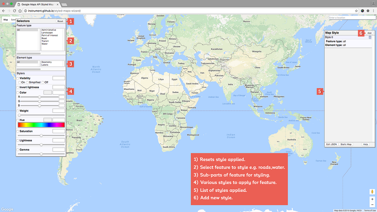 Learn to style custom google maps | by Yamik Suthar | Medium